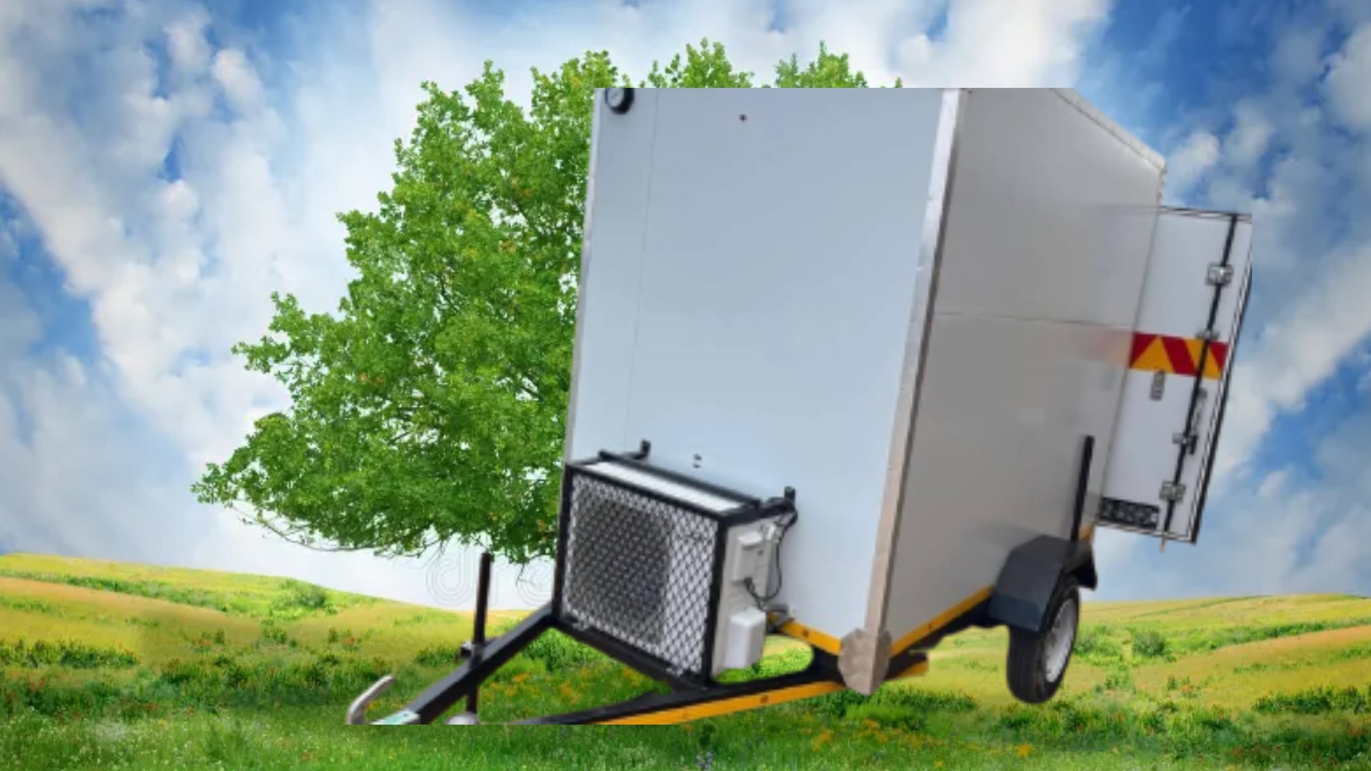 Mobile Chillers & Freezers Trailer (500-750kg) - ALLPLACES HOLDINGS PTY LTD